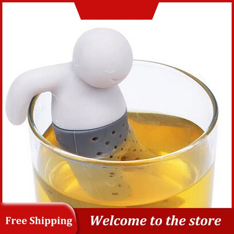 Interesting-Silicone-Tea-Strainer-Cute-Cartoon-Lazy-Portable ...