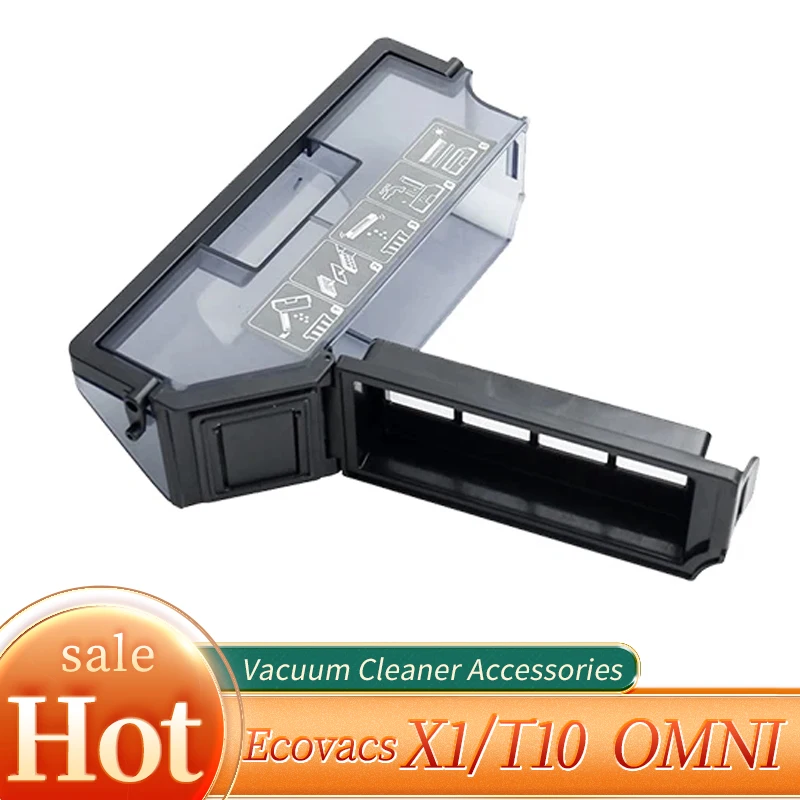 New-Dust-Box-Dust-Bin-Container-Parts-For-ECOVACS-Deebot-X1-T10-TURBO ...