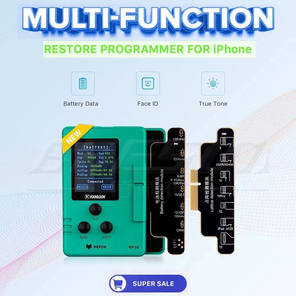 REFOX-RP30-Multifunctional-Restore-Programmer-For-iPhone-Face-ID-Fix-Dot-Projector-Detection ...