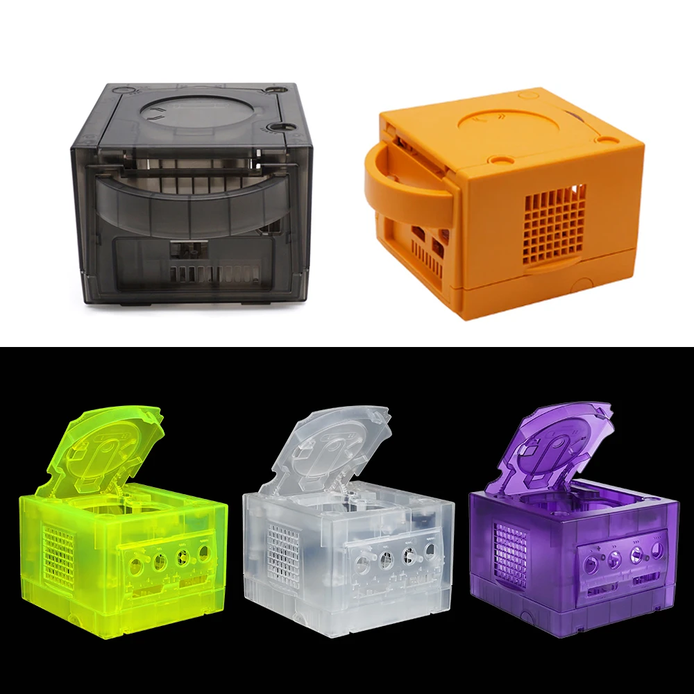 Bitfunx Replacement Shell Transparent Case Video Game Console Shell for ...