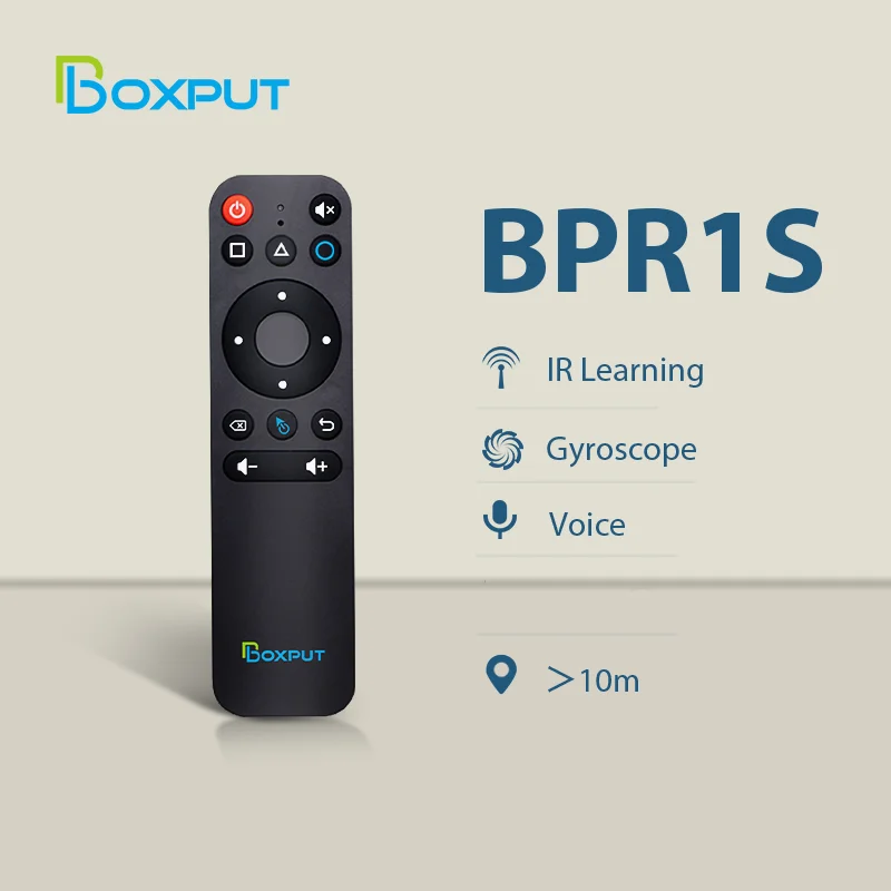 BPR1 BPR1S 플러스 멀티 버튼 IR 학습 BT 5.0 BLE 스마트 홈 에어 마우스 무선 원격 제어, 안드로이드 셋톱 박스용