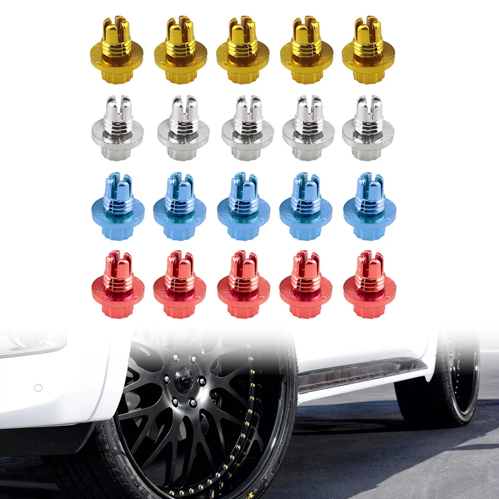 EPMAN 25pcs/lot Plastic Rim Lip Replacement Wheel Rivets / Nuts For ...