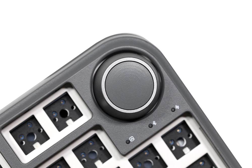 New 96 VN96 98% Rotary Knob 3 Mode Wireless Mechanical Keyboard kit hot ...