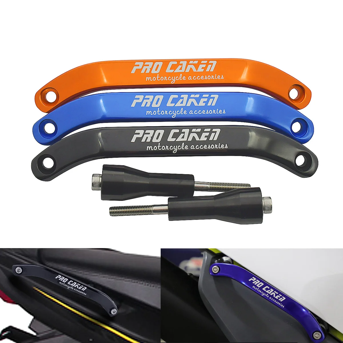 CNC Rear Passenger Grab Rail Handle For KTM SX SXF XC XCF XCW XCFW EXC ...