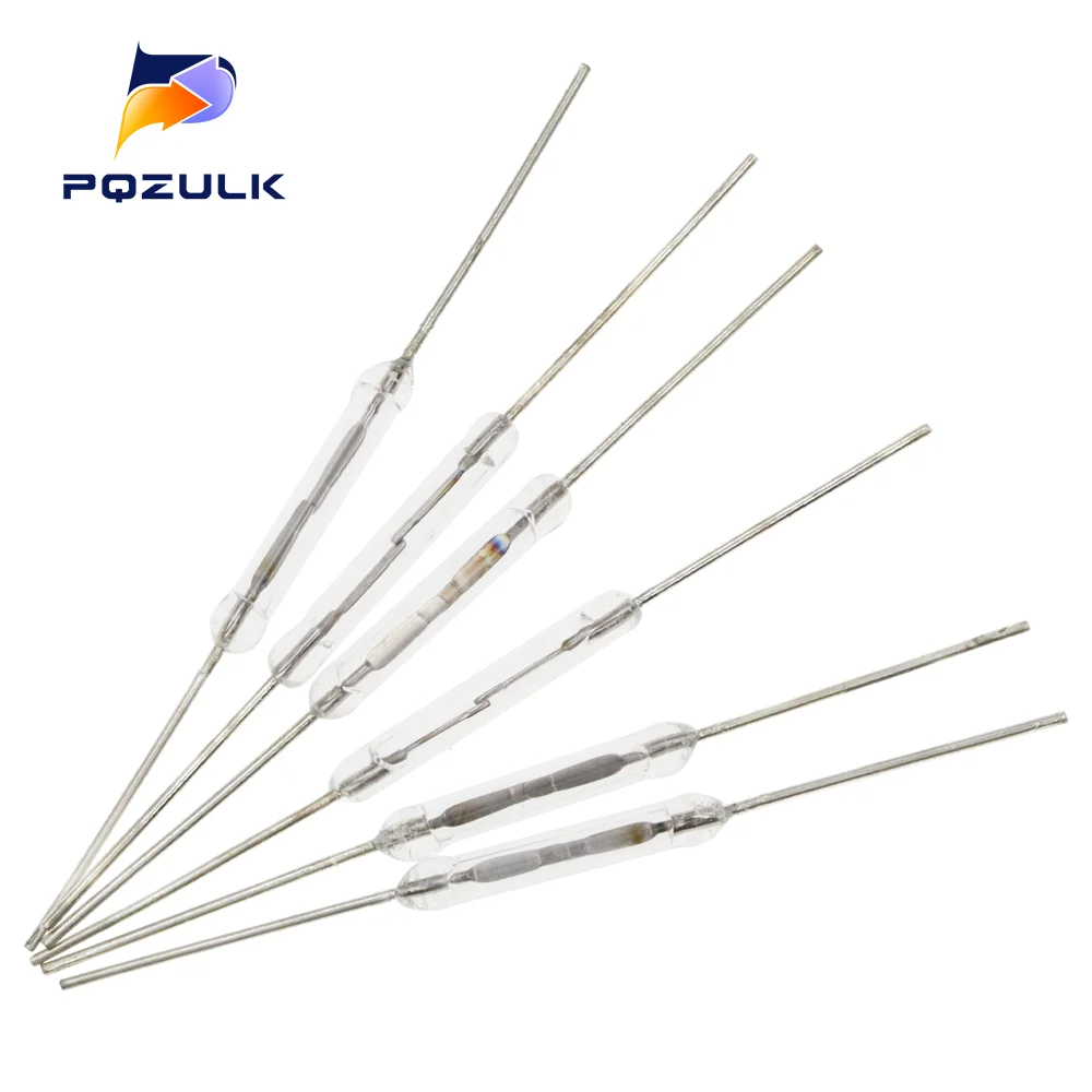 20PCS-2X14MM-Reed-Switch-Magnetic-Switch-Normally-Open-Magnetic ...