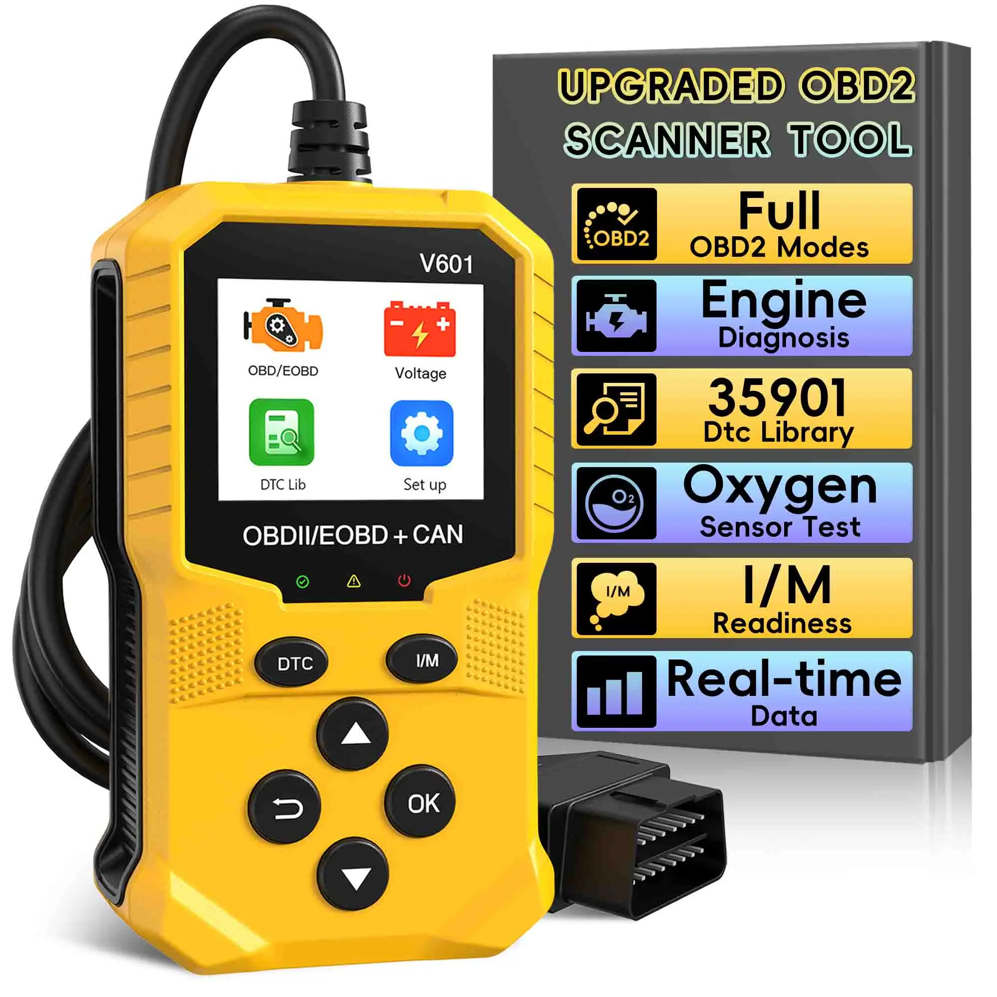 Professional-OBD2-Scanner-Tool-Car-OBDII-Code-Reader-Check-Engine-Light ...