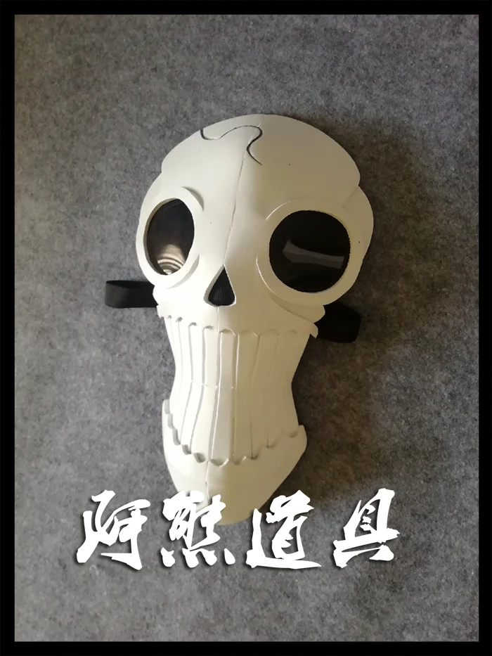 Máscara de Cosplay de Brook de una pieza, modelo de utilería para ...