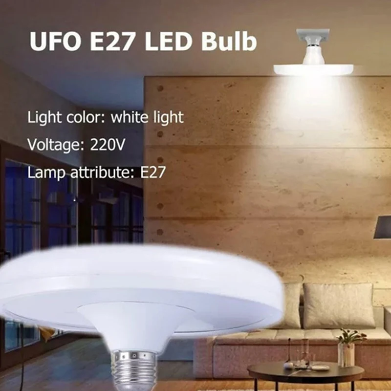 1PC 220V LED Bulb E27 Led Lamp Super Bright 15W UFO Leds Lights Indoor ...