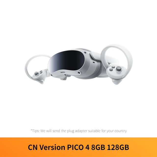 CN Version&Global Version PICO 4 VR Headset pico4 All-In-One Virtual Reality Glasses 4K+ Display ...