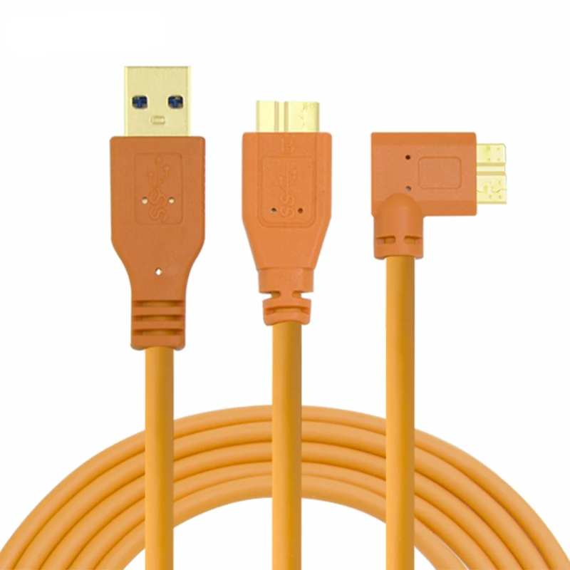 Micro B to USB 3.0 Cable USB Camera Micro B Angled Cable 1.5m 10m for ...