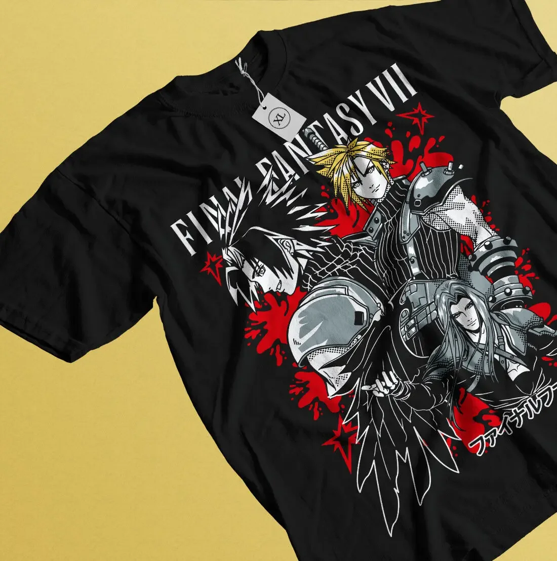 Final Fantasy VII Rebirth Camiseta Vintage Retro Final Fantasy 7 ...