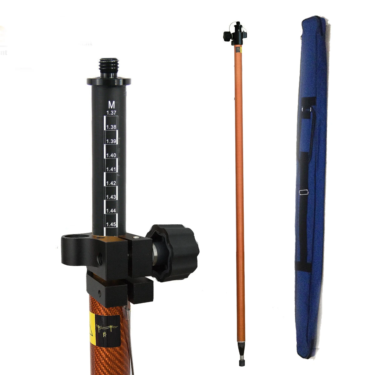 New Carbon Fibre Pole 2.45m Carbon Fiber Gps Pole - Instrument Parts ...