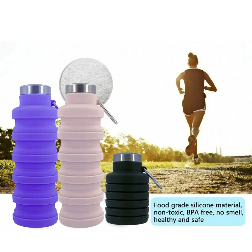 500ml-Portable-Retractable-Telescopic-Collapsible-Cups-Water-Drinking ...