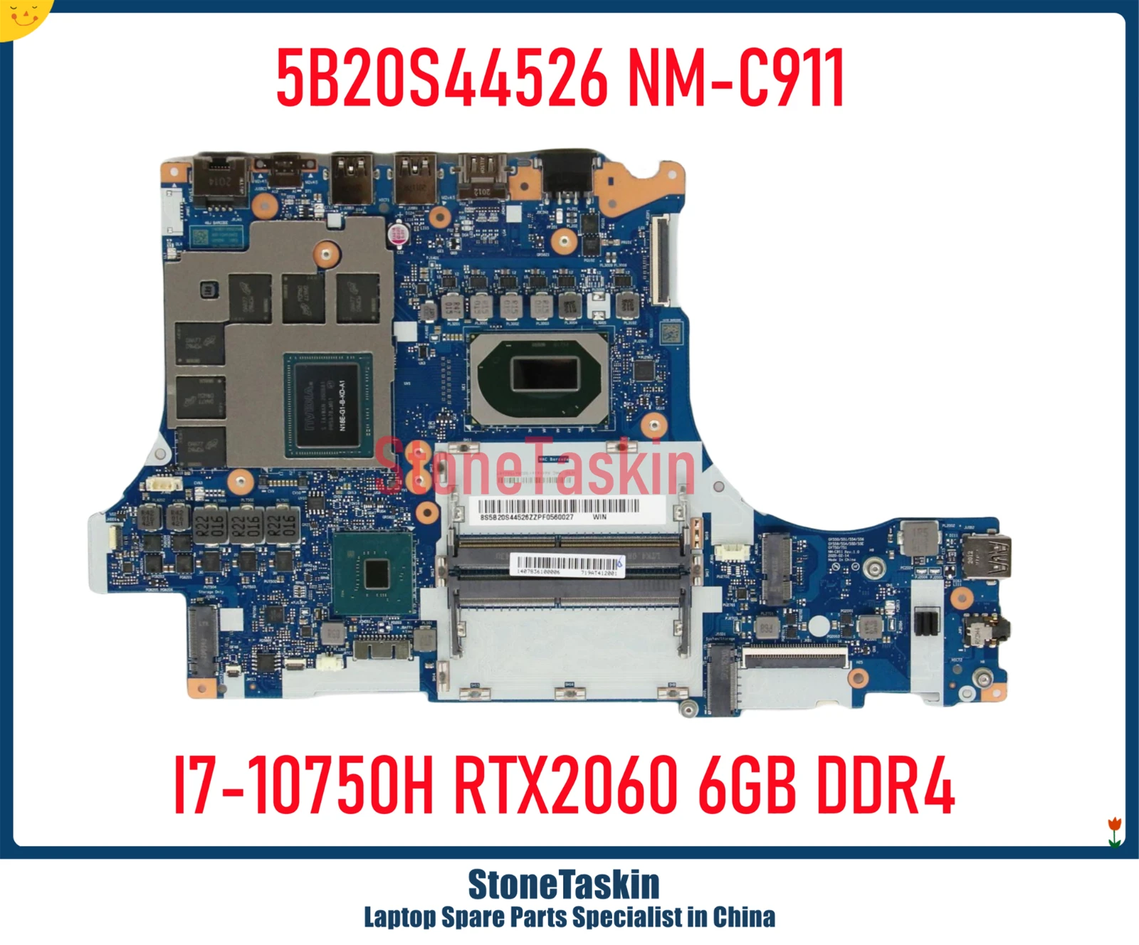StoneTaskin-5B20S44526-NM-C911-For-Lenovo-Legion-5-15IMH05H-Gaming ...