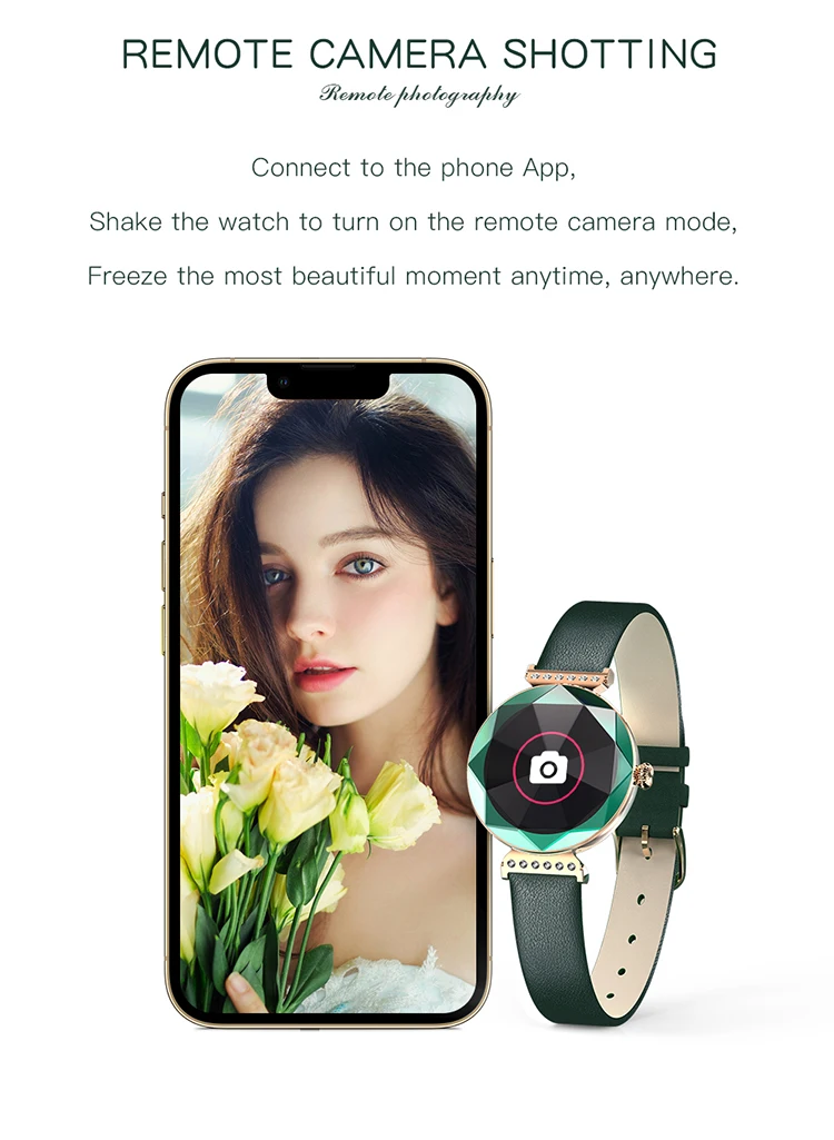 Green Lion Swarovski Smart Watch - AppleMe