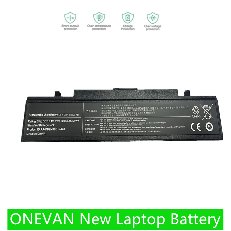 ONEVAN-New-Laptop-Battery-For-SAMSUNG-NP-R519-R530-R430-R522-R519-R530 ...