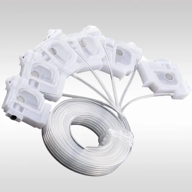 1-Set-Ink-Damper-Filter-with-6-Lines-Ink-Tube-Hose-Tubing-for-Epson ...