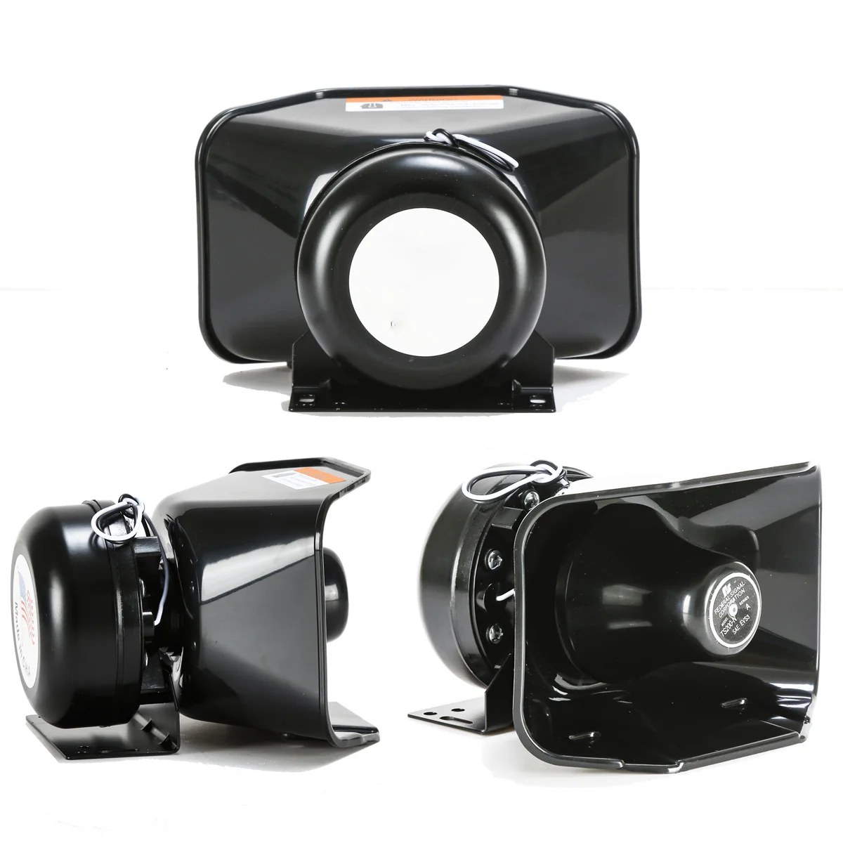 600W Car Warning Alarm control box 18 Sound Police Firetruck Siren ...