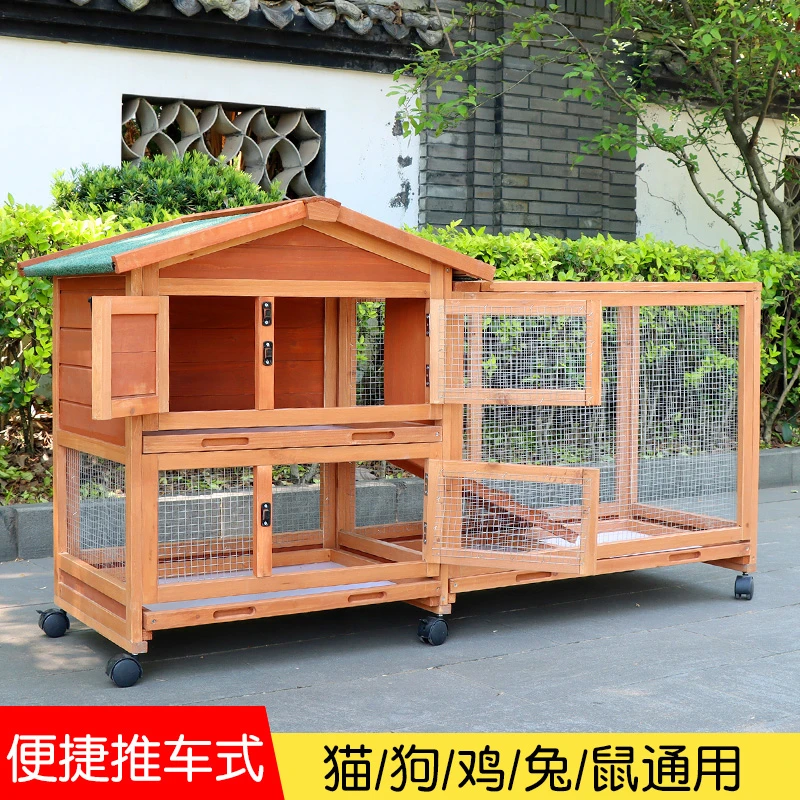 Courtyard Pet Cat Puppy Cage Small Dog Indoor Totoro Rutin Chicken ...