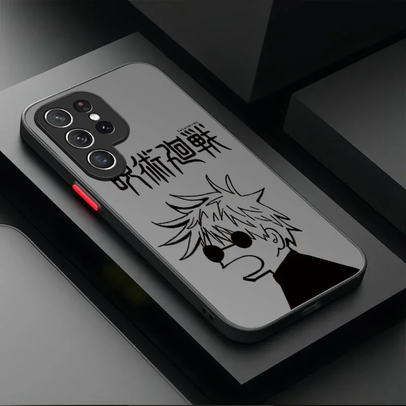 Jujutsu Kaisen Gojo Satoru Hard Phone Case for S24 Ultra (6)