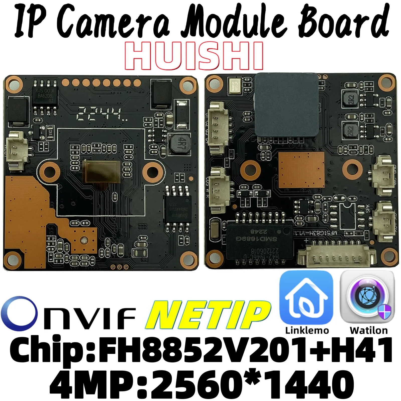 2K-4MP-2560-1440-25FPS-FH8852V201-H41-IP-Camera-Module-Board-H-265 ...