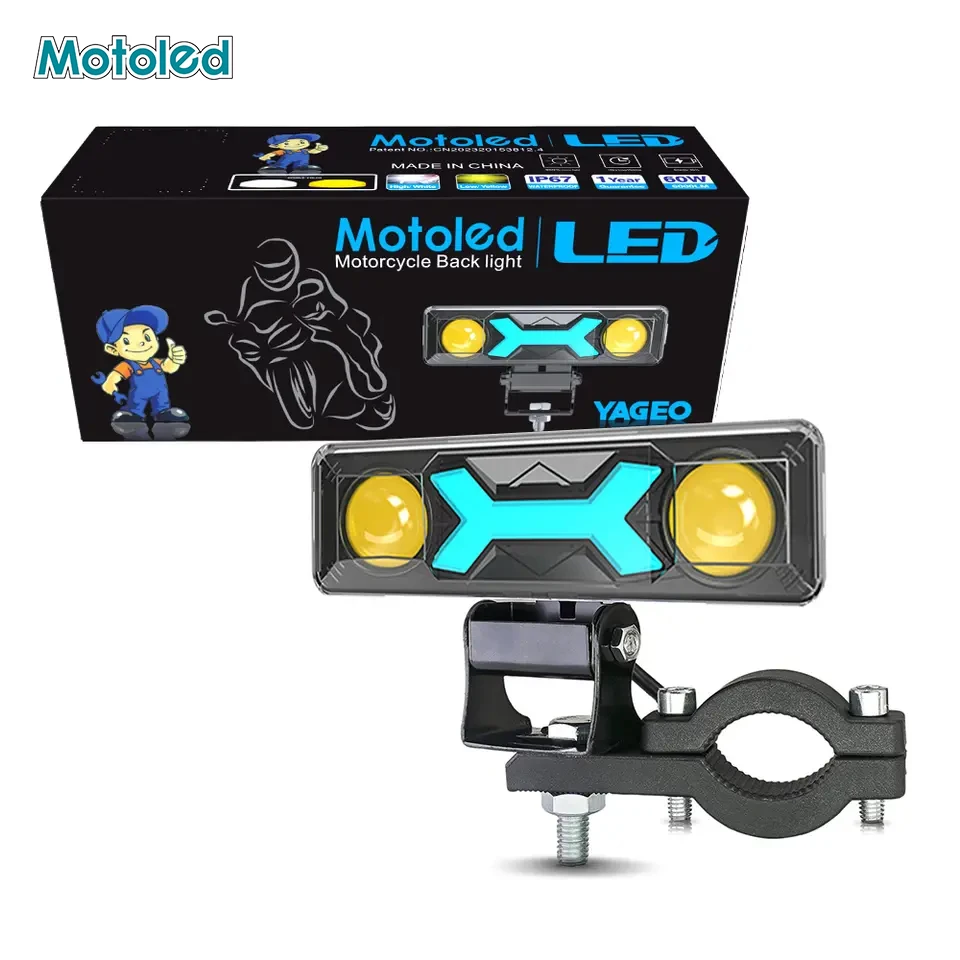 Motoled-Motorcycle-LED-Light-Bar-offroad-Driving-Running-Headlight-work ...