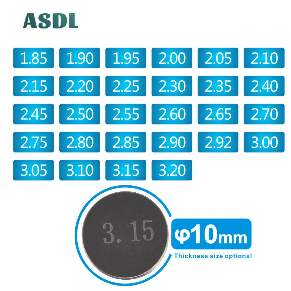 Motorcycle Engine Valve Shim | Adjustable Valve Shim Kit | Engine Valve ...