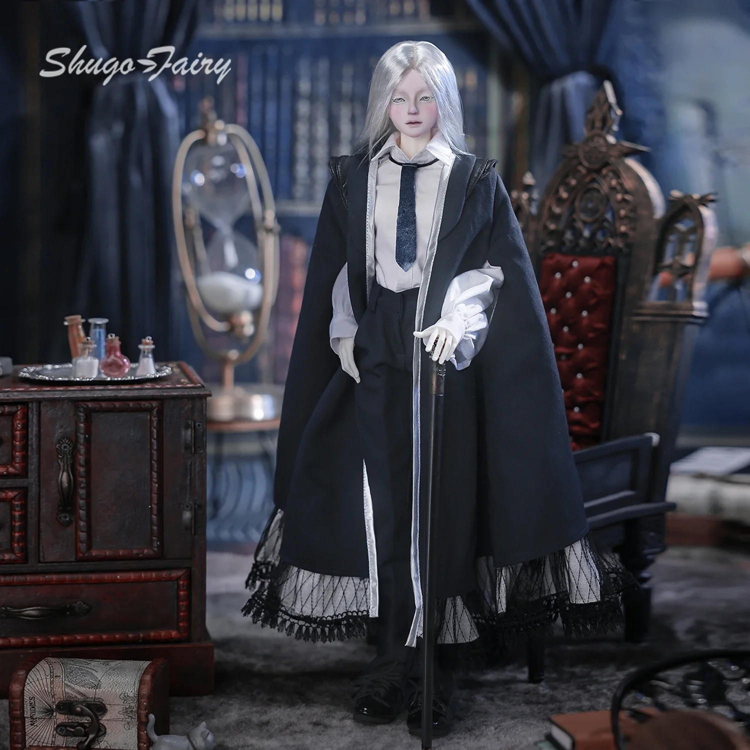 ShugaFairy Anubis 1/4 Bjd Dolls Sorcerer Western Magic Style Senior Cadet Full Set High Quality ...