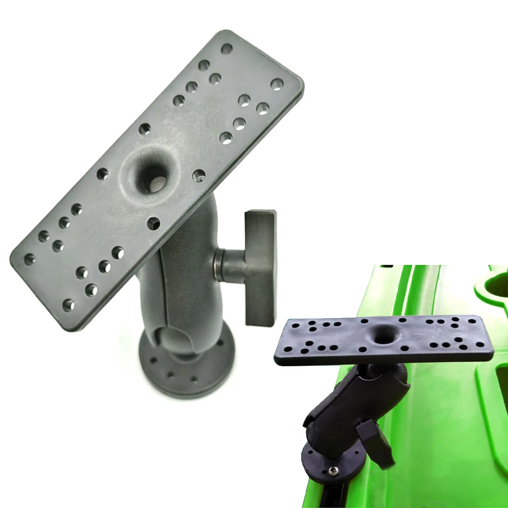 360 Degree Swivel Universal Marine Kayak Electronic Fish Finder Mount ...