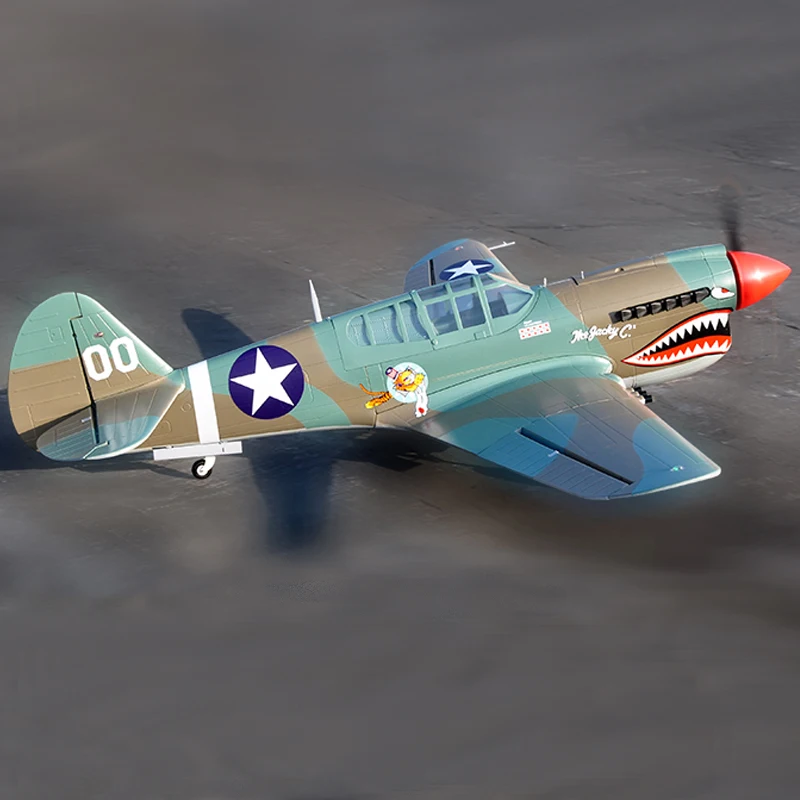 LX-Lanxiang-Sky-Flight-Hobby-P40-Camo-Warhawk-RC-Foam-Airplane-Airframe ...