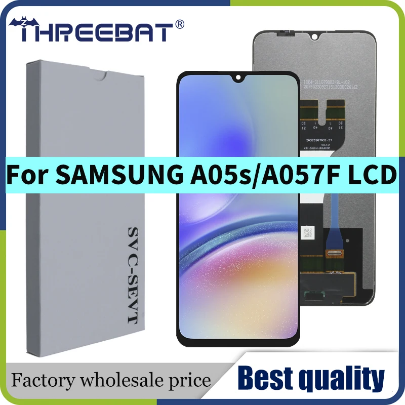 6-7-PLS-LCD-90Hz-Display-For-Samsung-A05s-LCD-A057-Touch-Screen ...