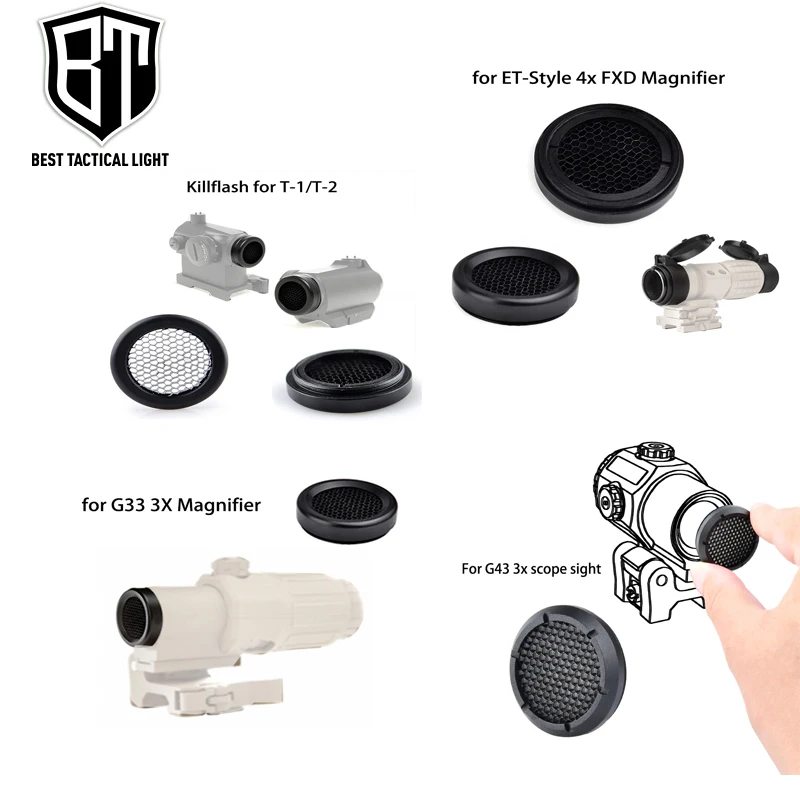 WADSN-Airsoft-Tactical-Scope-Accessories-Mesh-Protector-Cover-for-G33 ...