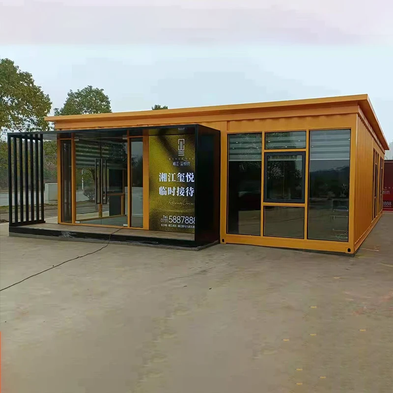 Container mobile house showroom sales department office residential ...