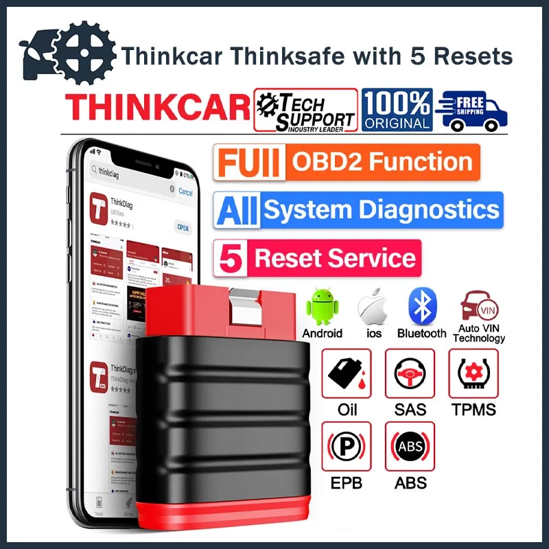 Thinkcar-Thinksafe-Obd2-BT-Scanner-Professional-ENG-AT-ABS-SRS-All ...