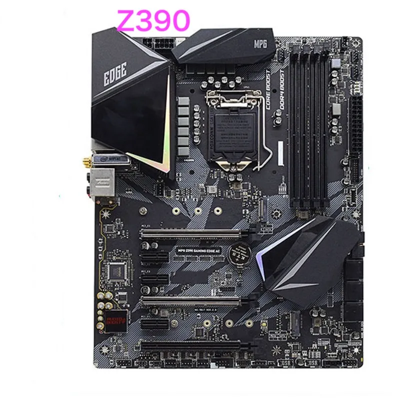 MSI MPG Z390 GAMING EDGE AC Desktop Motherboard LGA 1151 DDR4 Micro ATX ...