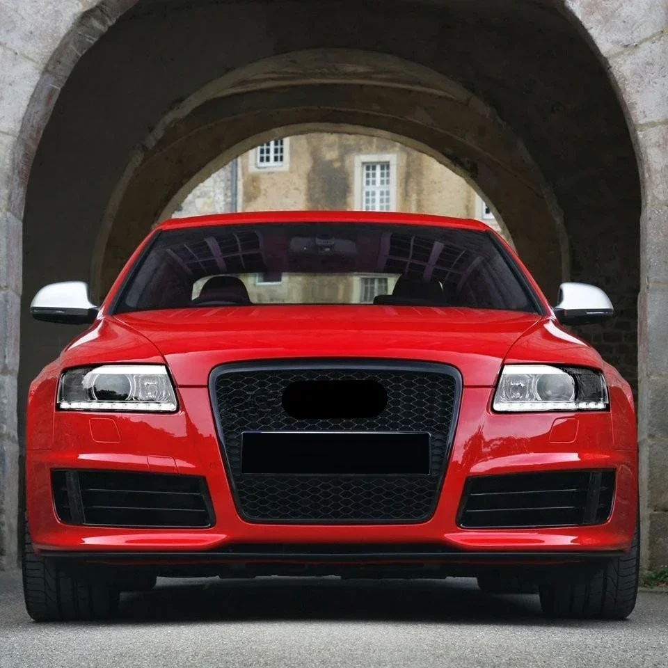 Car-Front-Grille-For-S6-RS6-Style-Front-Bumper-Grille-Mesh-Hood-Grill ...