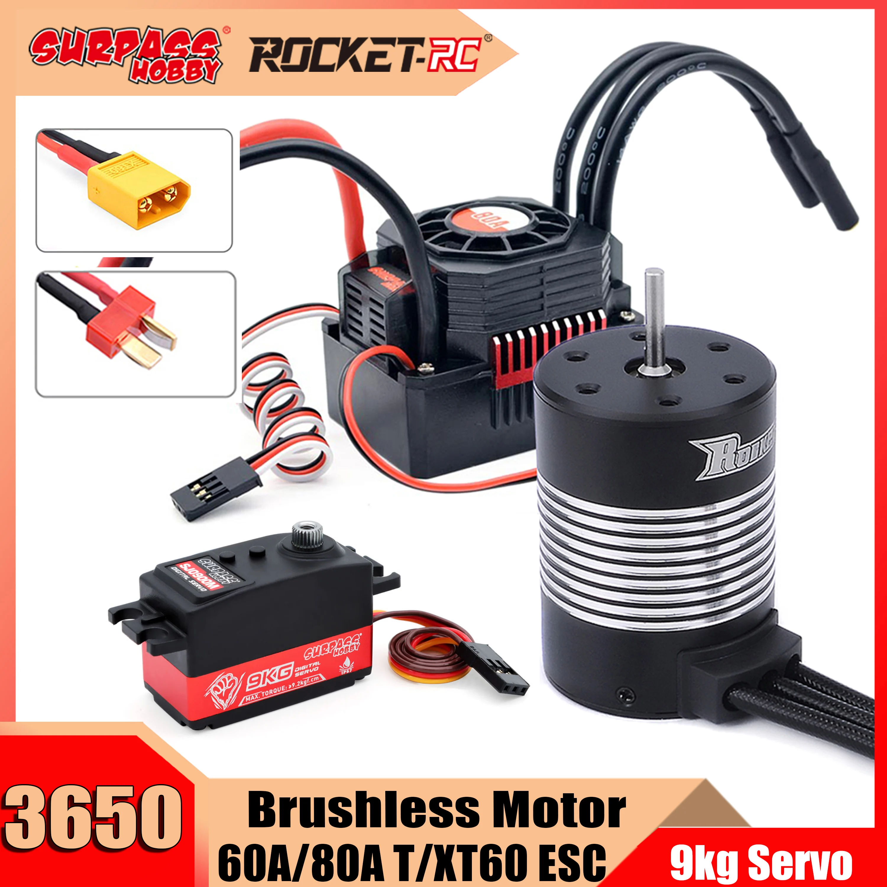 Rocket-Motor-sin-escobillas-impermeable-para-coche-de-control-remoto ...