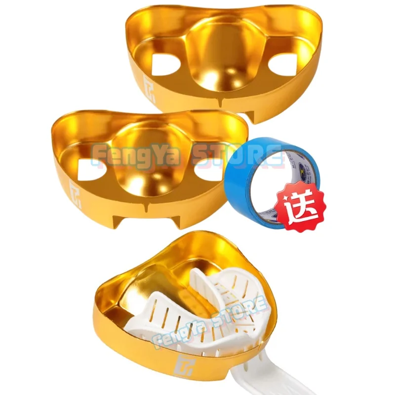 1 Pair Full Denture Fixed Implant Plaster Modeling Tray Dental Lab Full ...