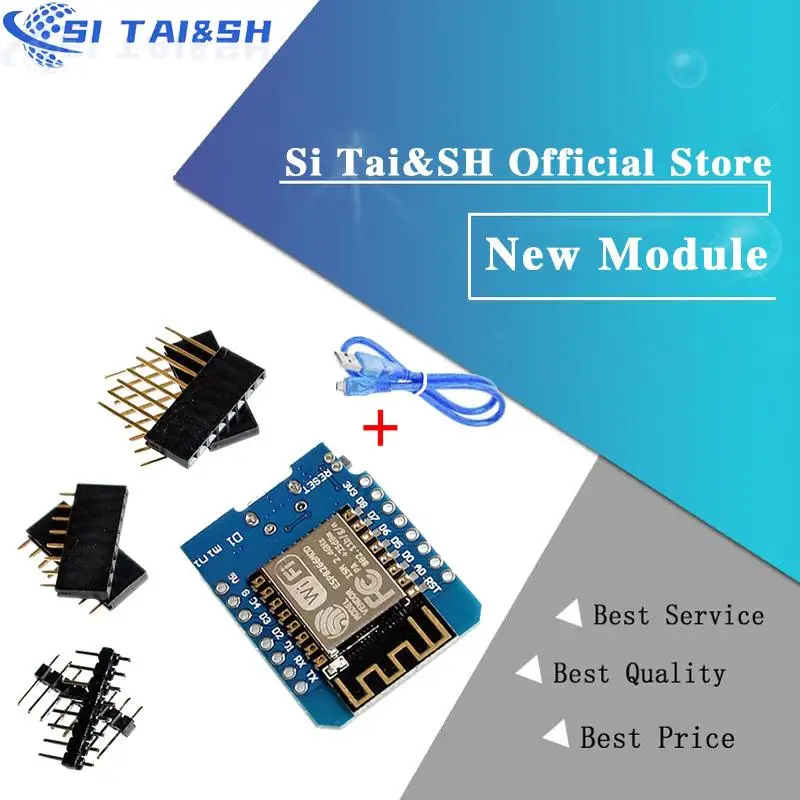 ESP8266 ESP 12 ESP 12F CH340G CH340 V2 Usb Wemos D1 Mini Wifi ...