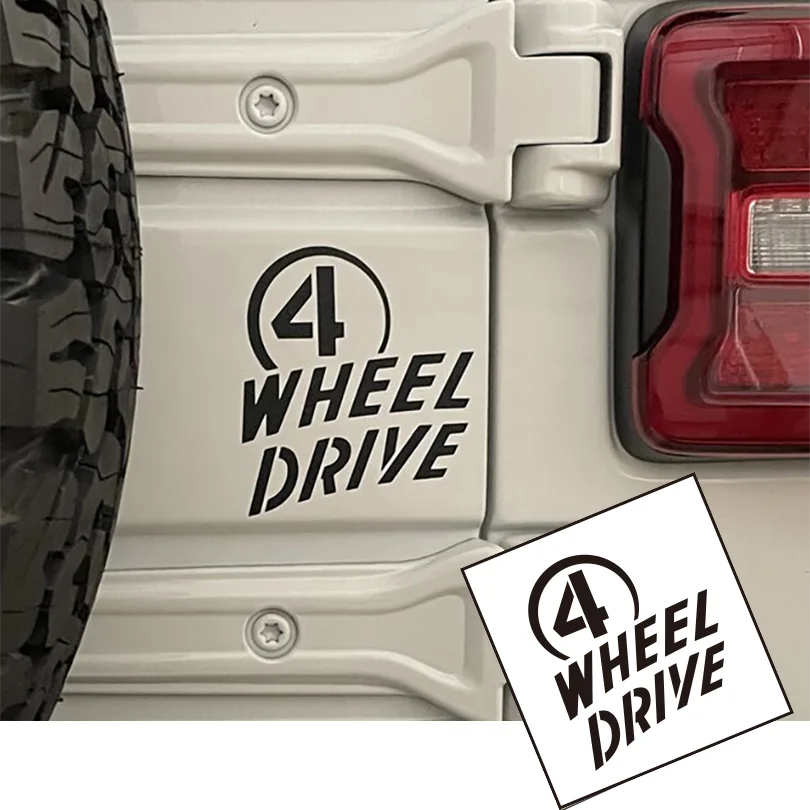 Pegatinas-gr-ficas-Willys-Overland-de-tracci-n-en-las-4-ruedas-para ...