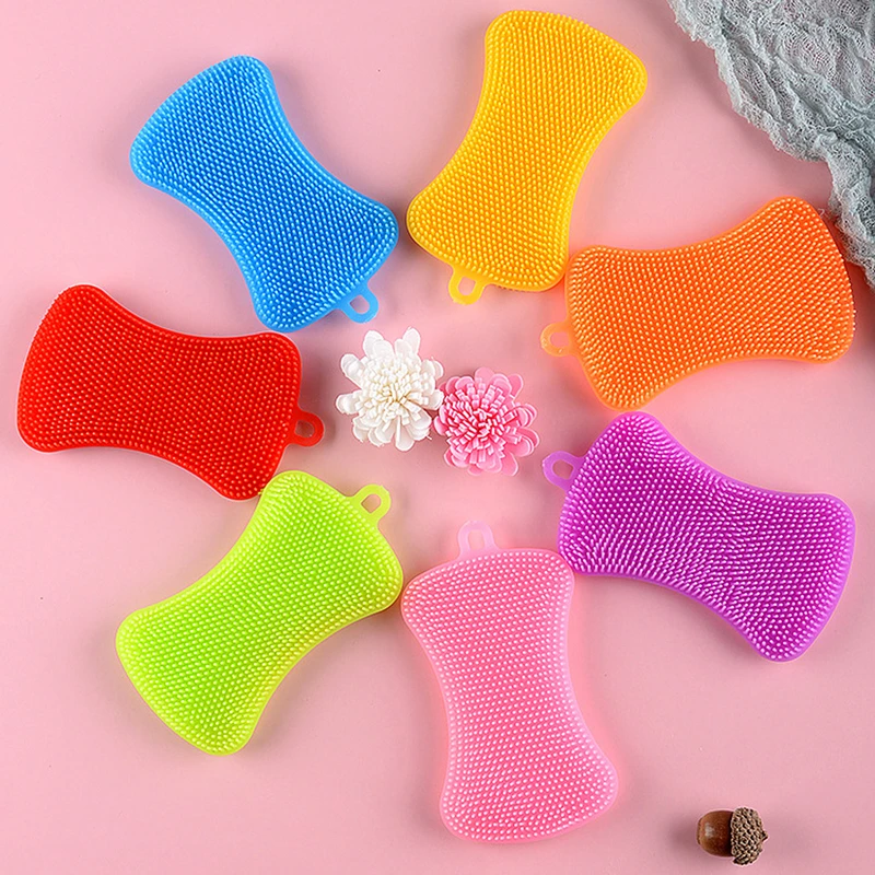 Sponge Silicone Dish Washing Brush | Silicon Sponge Washing Dishes ...