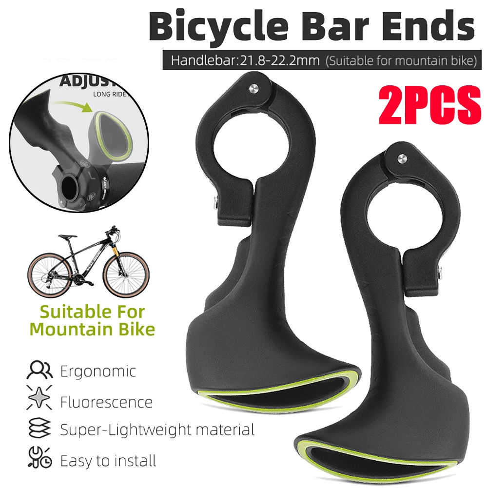 Ergonomic-Design-MTB-Bicycle-Road-Gravel-Mountain-Bike-Handlebar-Bar-Ends-Gravel-Bike ...