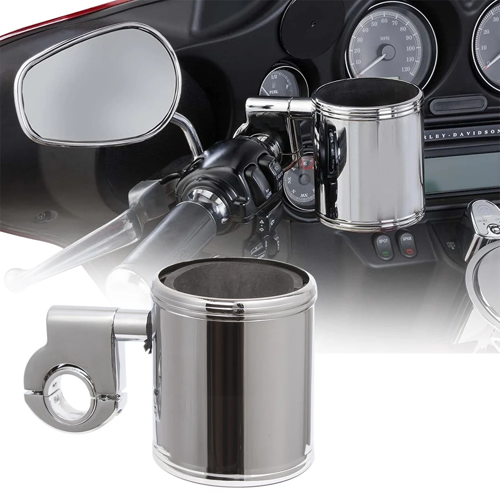 Motorcycle-Universal-Adjustable-Cup-Holder-For-Harley-Touring-CVO ...