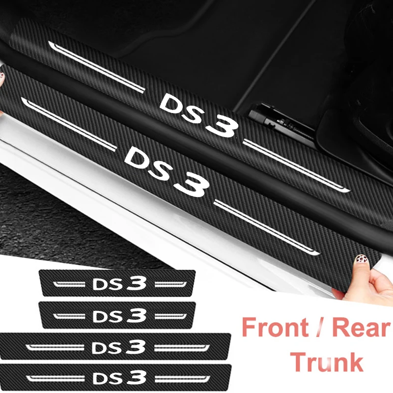 for-Citroen-DS3-Logo-Car-Door-Sill-Threshold-Stickers-Decorative-Decals ...