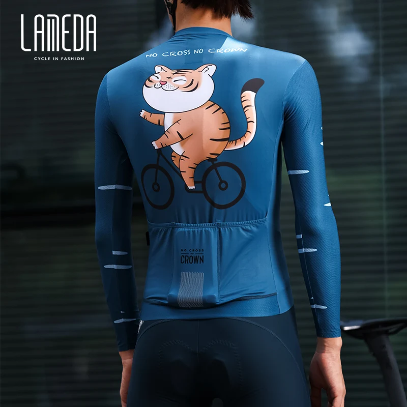 LAMEDA-New-Cycling-Jersey-Spring-Summer-Autumn-Men-s-Long-Sleeves-Clothes-High-Elasticity-MTB ...