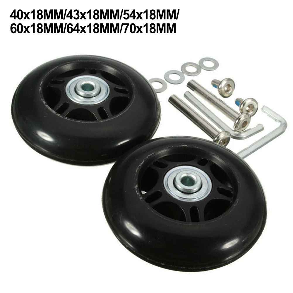 2pcs-Luggage-Suitcase-Replacement-Wheels-Roller-Skate-Wheel-Repair-Kit ...