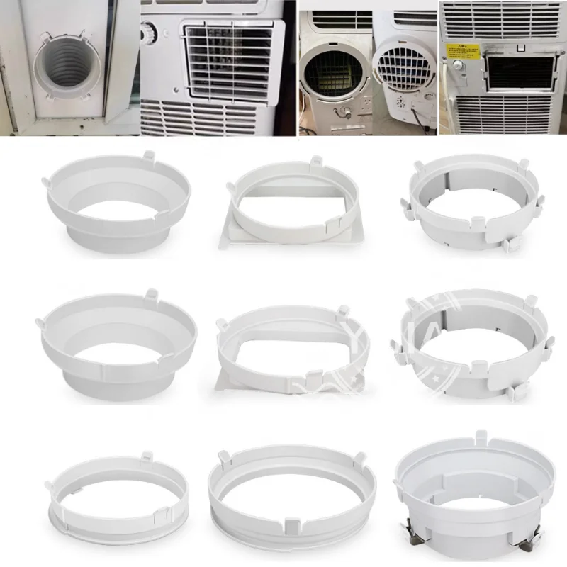 Exhaust-Duct-Pipe-Adapter-Hose-Interface-Connector-Window-Seal-Air-Vent ...