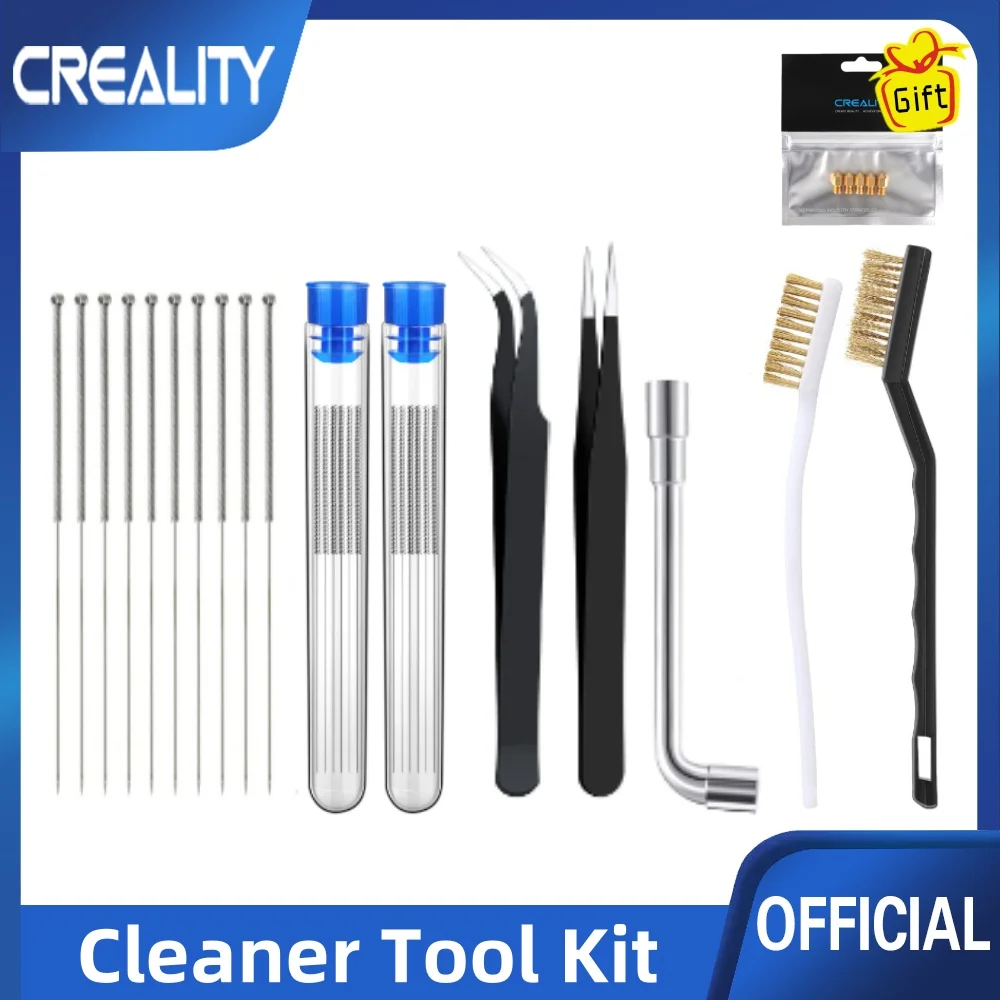 3D Printer Cleaner Tool Kit Copper Wire Brush Toothbrush Nozzle ...