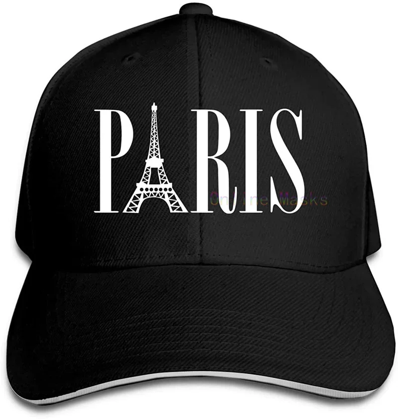 Paris-France-Eiffel-Tower-Adjustable-Baseball-Caps-Sandwich-Cap-Vintage ...