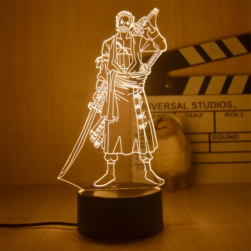 Anime-One-Piece-Luffy-Zoro-Portgas-D-Ace-3D-Illusion-LED-Night-Light ...